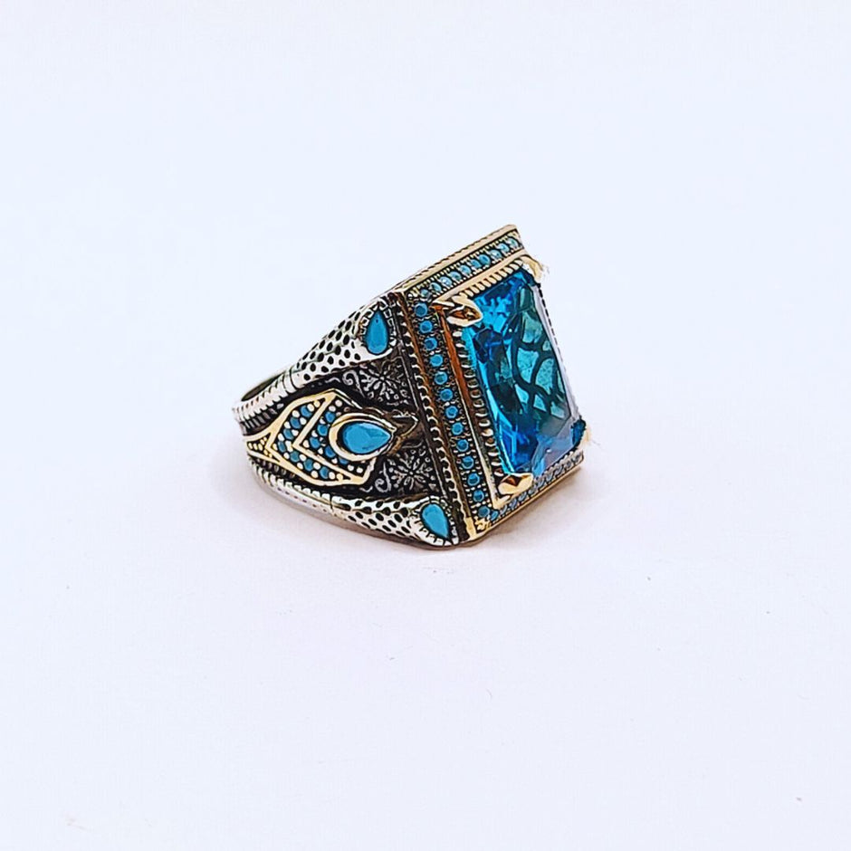 Turkish & Italian Men's Silver Rings | Exclusive Collection