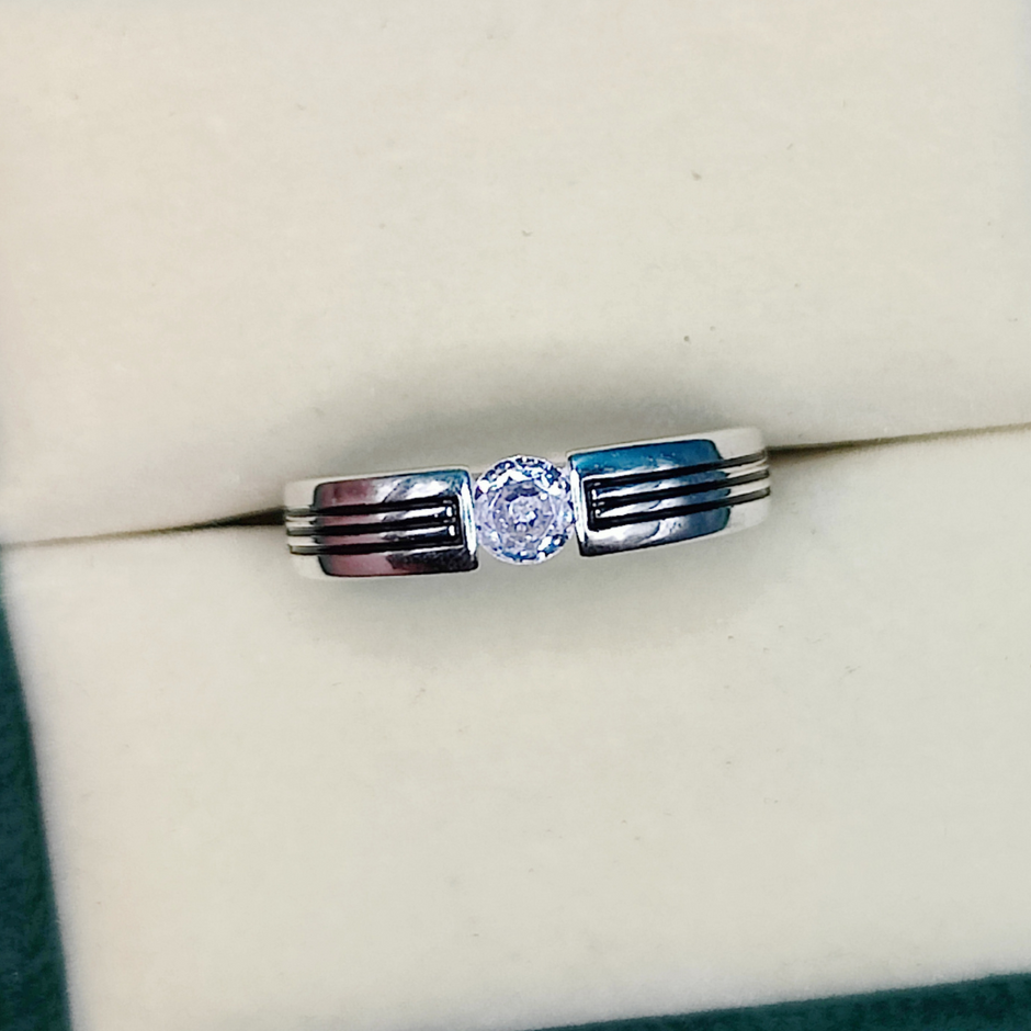 925 Italian Silver Ring Bands – SilverStones.Pk