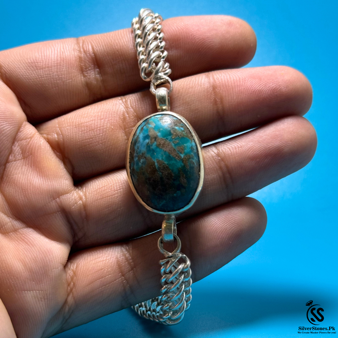 Authentic Shajri Feroza Chandi Bracelet for Men