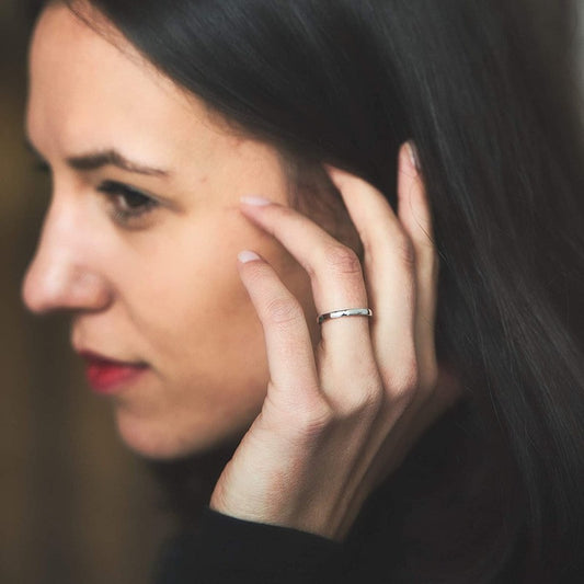 925 Italian Silver Ring Bands – SilverStones.Pk