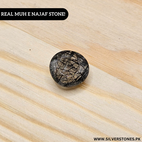 Real Muh-e-Najaf Stone – Round Shape Divine Elegance
