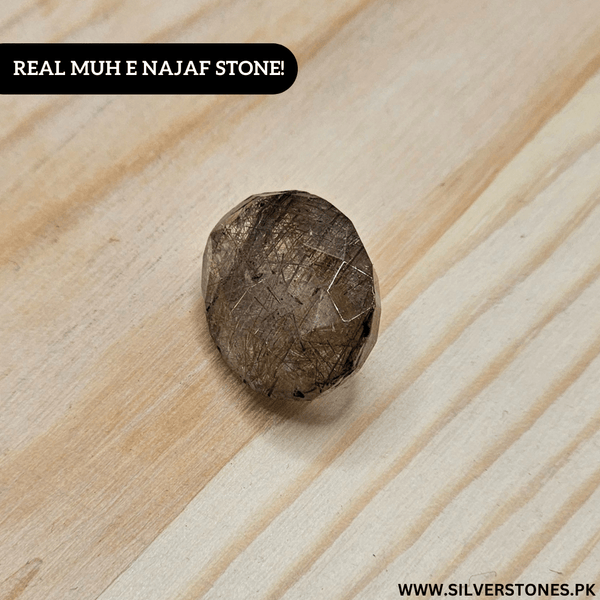 Golden Muh-e-Najaf Real Stone – A Divine and Rare Gem